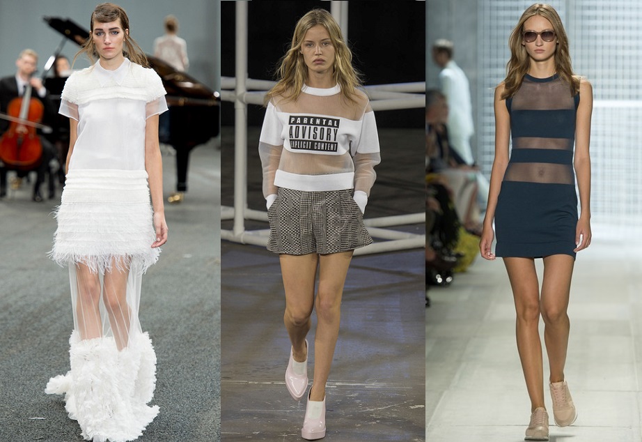 SS14 trend: How to wear sheer panelling?
