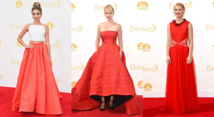 Seeing Red: Best looks from the Emmy Awards red carpet