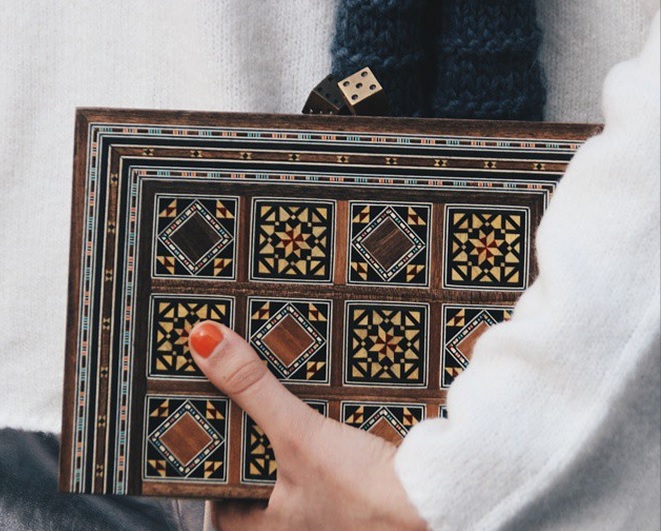 Sarah's Bag 'Tawleh' clutch