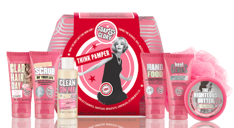 Soap & Glory: Think 'Pamper' holiday 2014 set