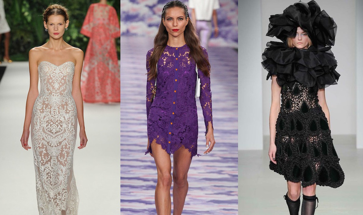 2015 Trend: Ladylike lace and crochet - Marie France Asia, women's magazine