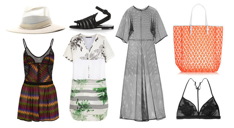 Mesh-ing Around: 10 Ways to wear the perforated fabric