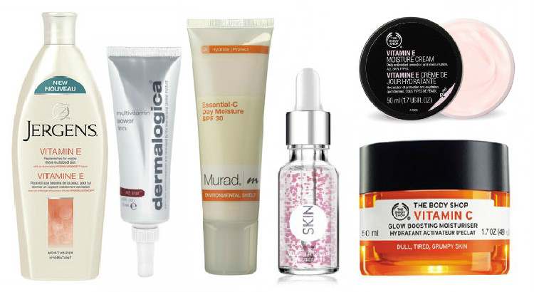 10 Vitamin-infused products for beautiful skin