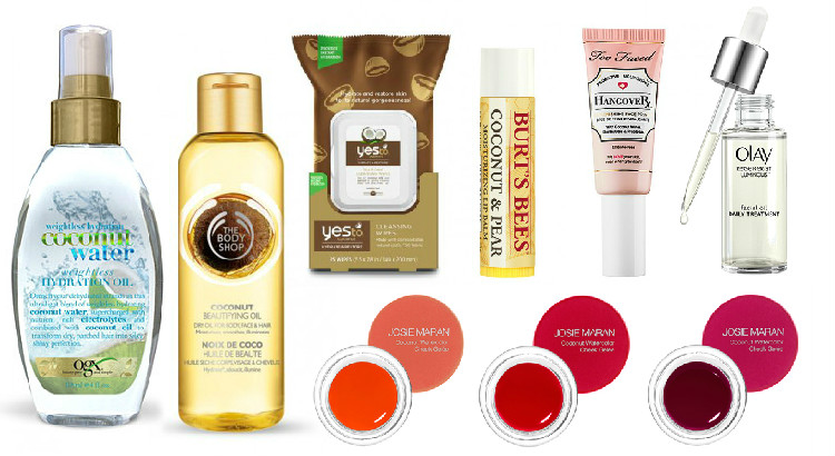 10 Beauty products made with coconut