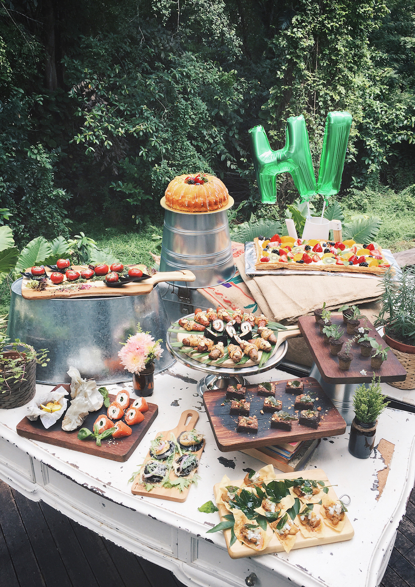 House Hi-Tea: Made with fresh herbs and vegetables for your senses