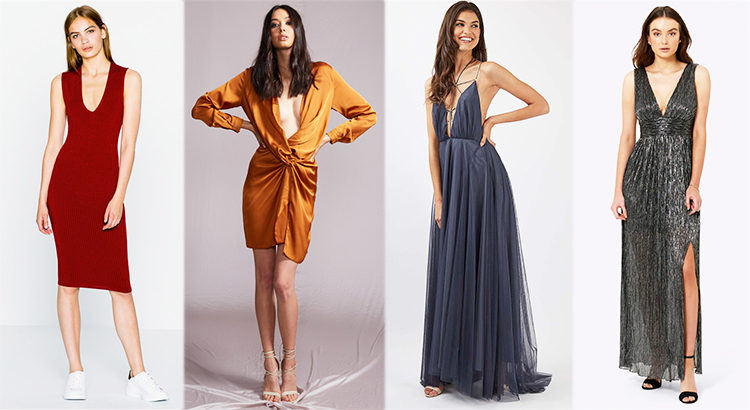 31 Dresses with plunging necklines guaranteed to turn heads