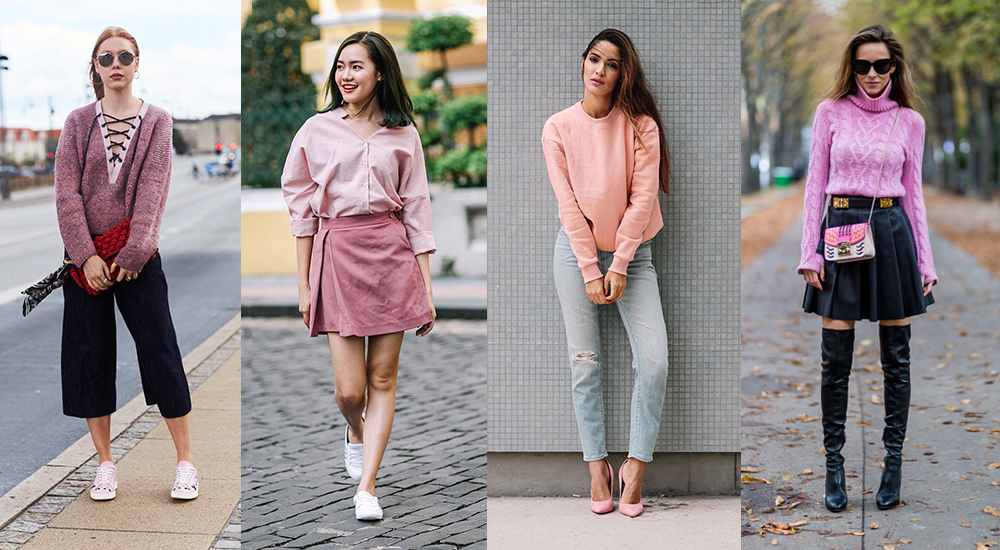 11 Ways to flaunt the colour pink as seen on street style mavens