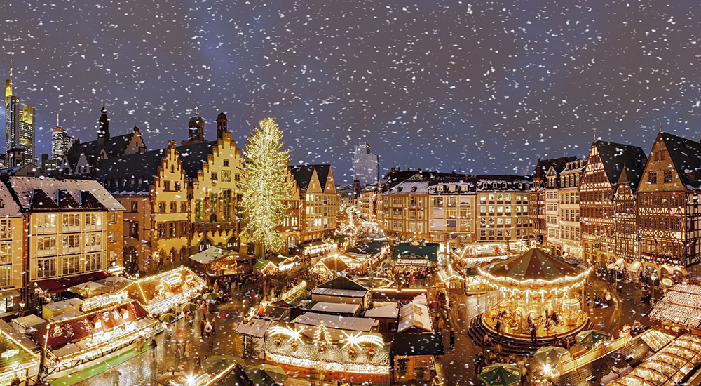 Snowy Christmas Town