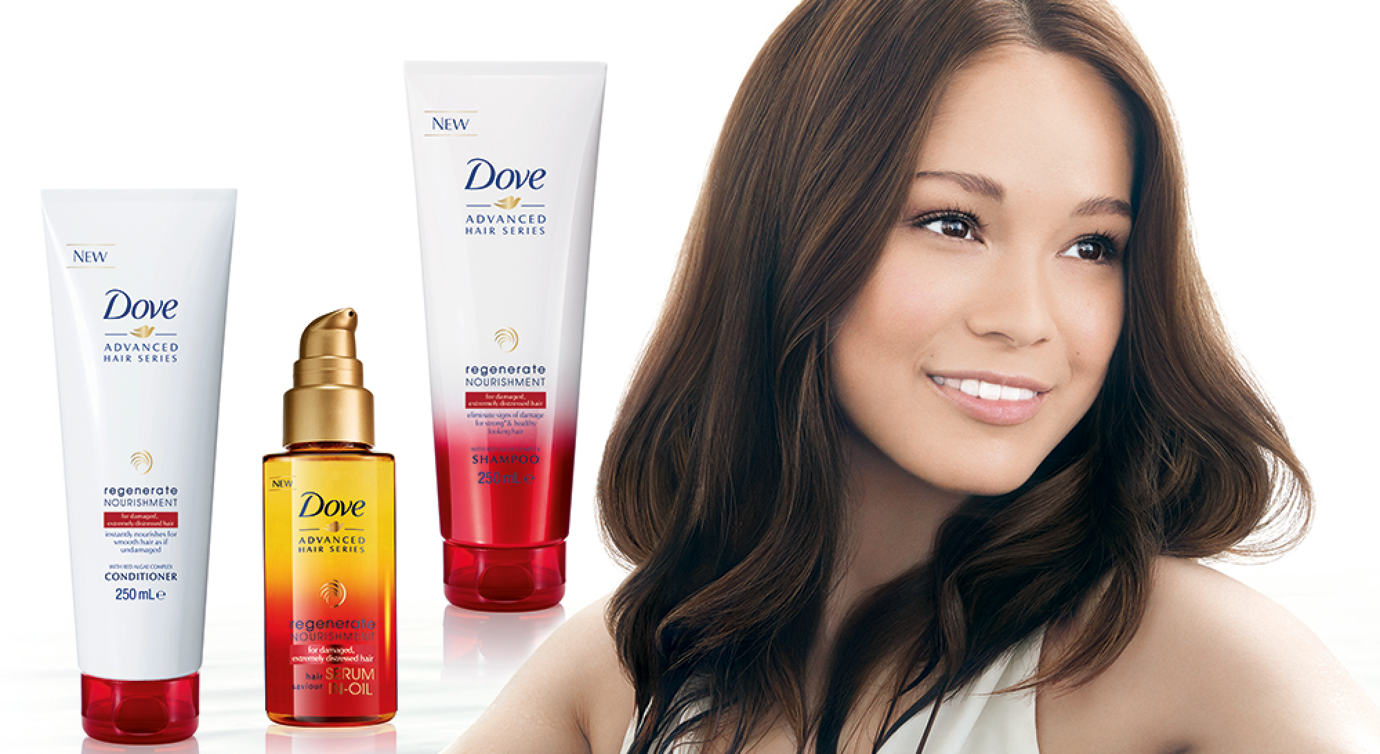 Revive your hair with Dove's luxurious Advanced Hair Series