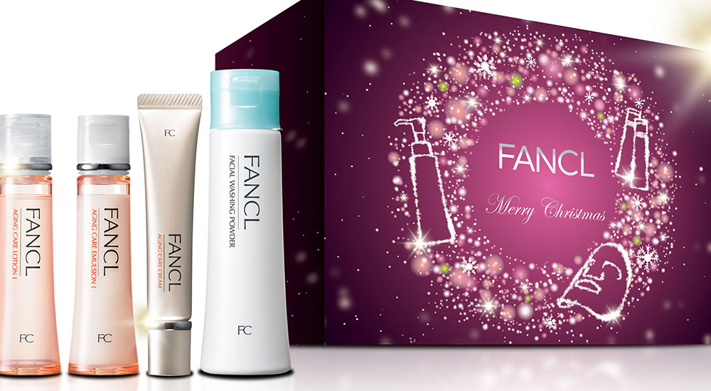 Get radiant skin with FANCL’s festive Christmas gift sets