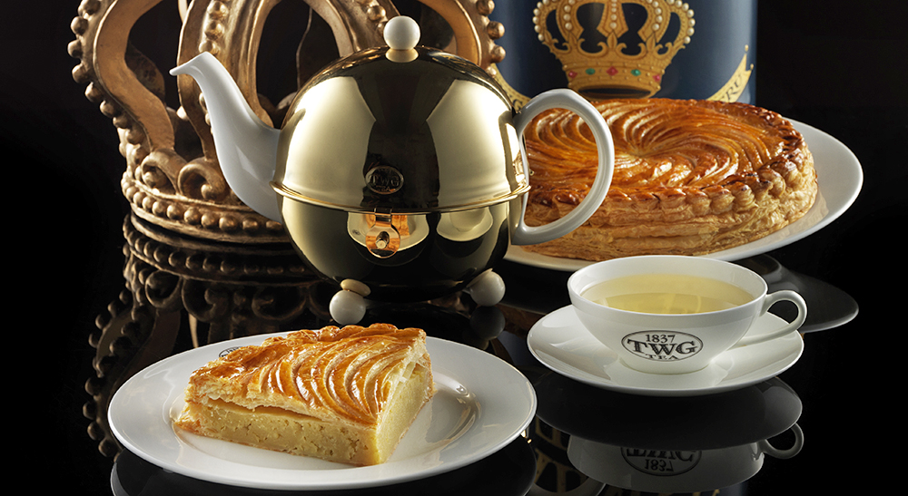 TWG Tea introduces a King's Cake infused with Vanilla Bourbon Tea